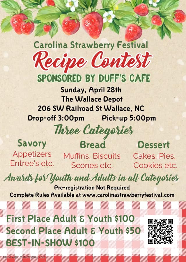Recipe Contest – Carolina Strawberry Festival